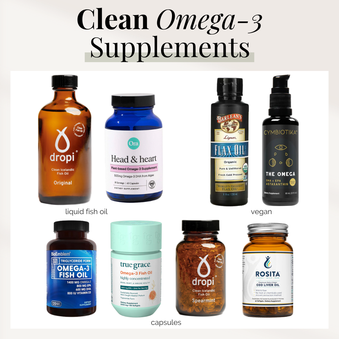 Clean Omega-3 Supplements | GIRLS WHO EAT