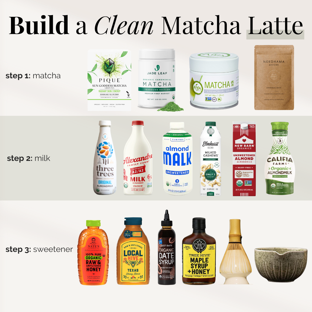 Build a Clean Matcha Latte | GIRLS WHO EAT