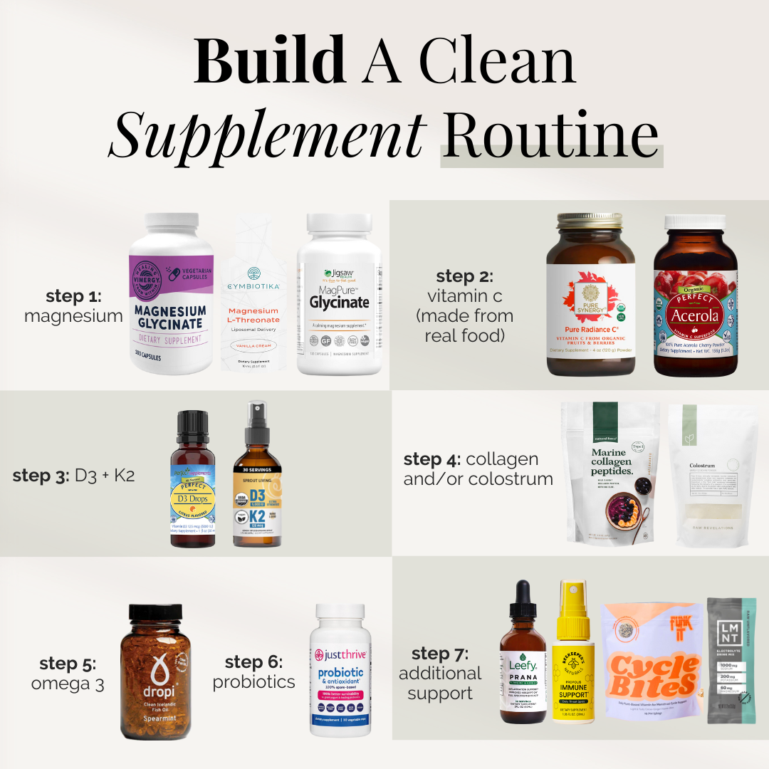 Build a Clean Supplement Routine | GIRLS WHO EAT