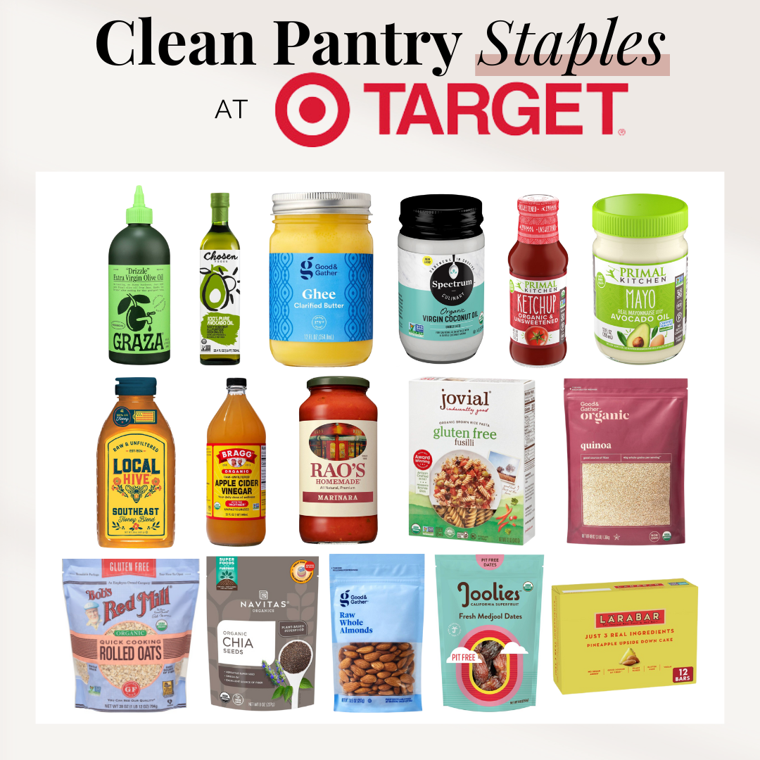 Clean Pantry Staples at Target | GIRLS WHO EAT