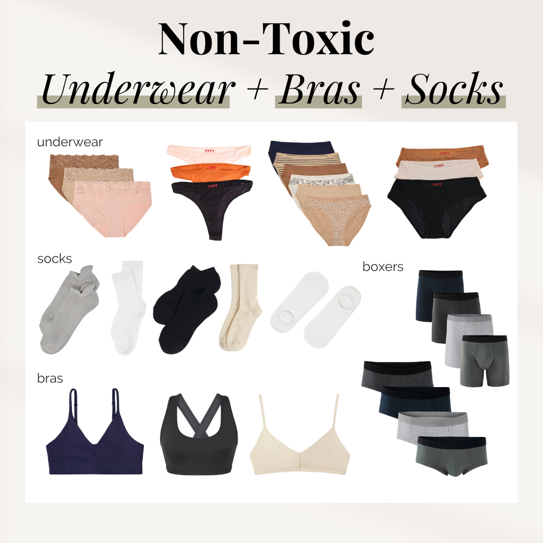 Non-Toxic Underwear + Bras + Socks | GIRLS WHO EAT