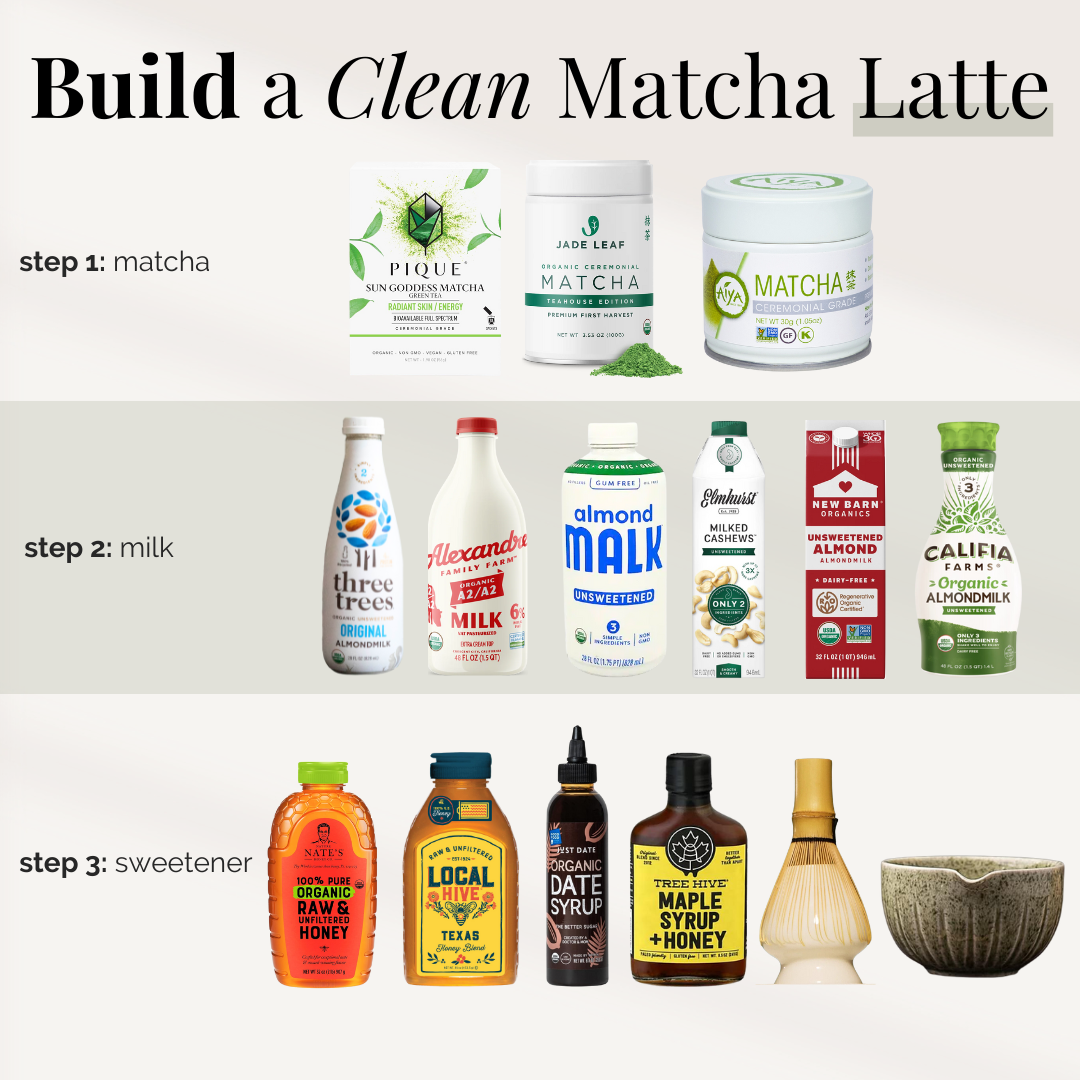 Build a Clean Matcha Latte | GIRLS WHO EAT