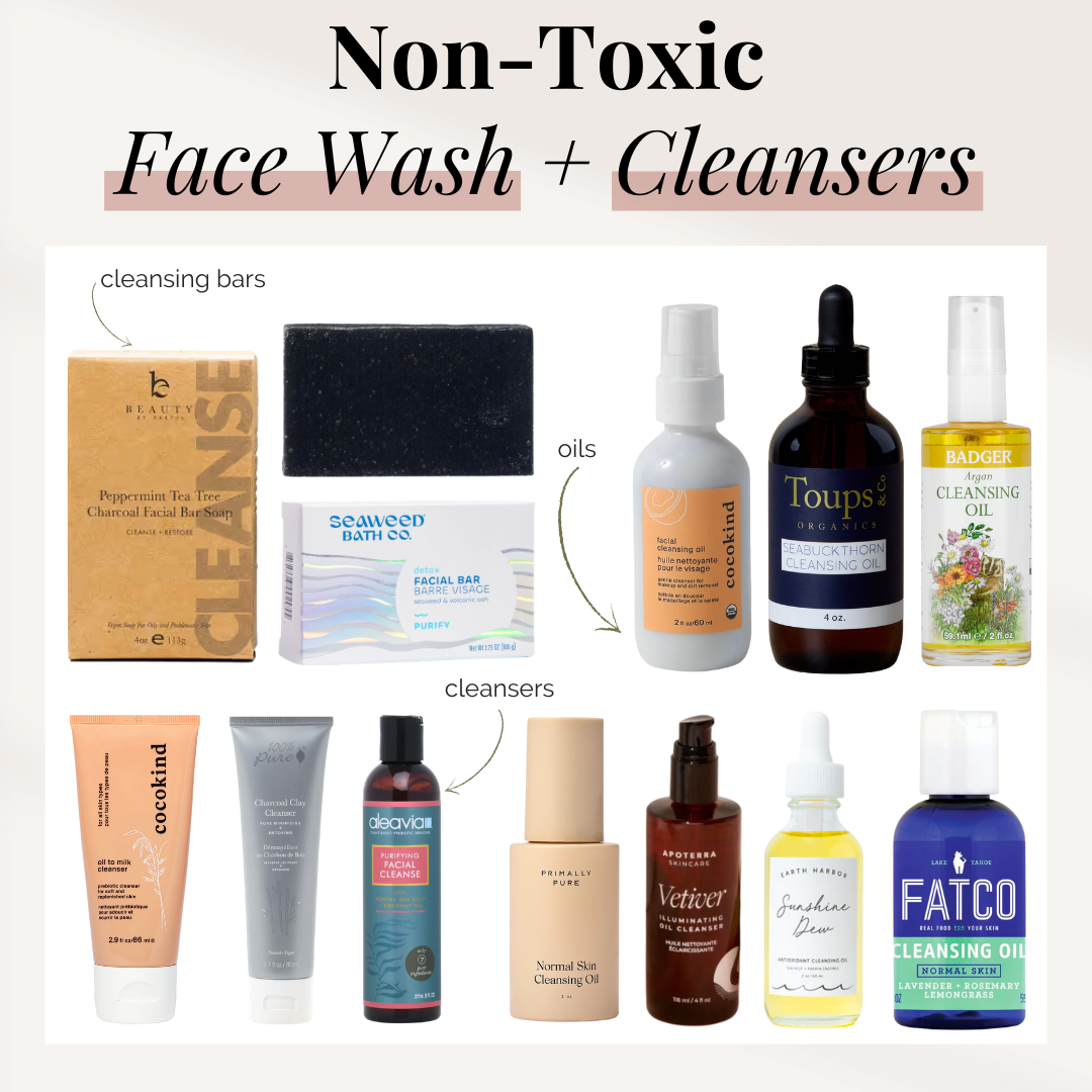Non-Toxic Face Wash + Cleansers | GIRLS WHO EAT