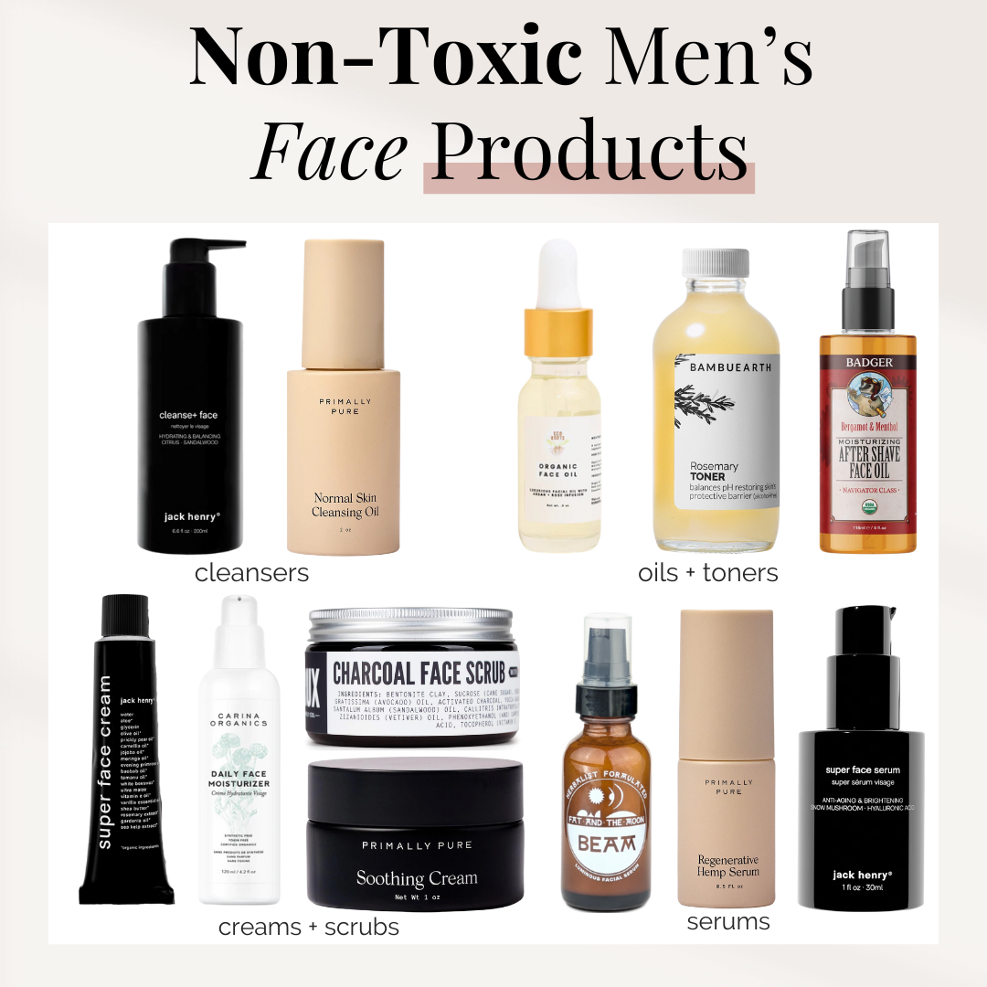 Non-Toxic Men's Face Products | GIRLS WHO EAT
